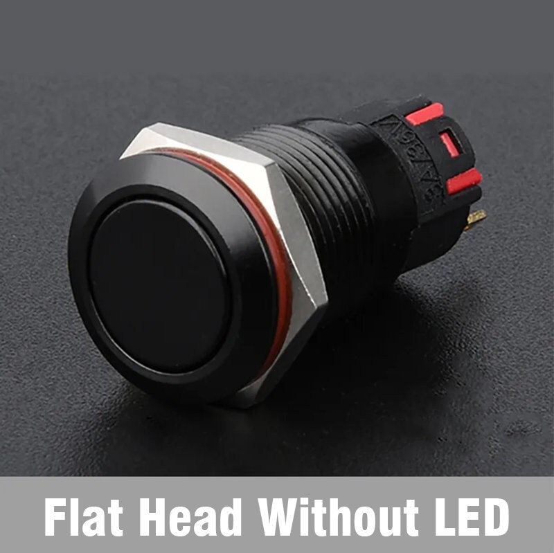 Premium 12mm 4-pin Push Button Switches Momentary Latching - Etsy