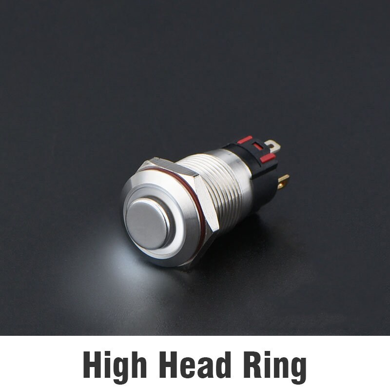 12mm Metal Push Button Switch Self-locking and - Etsy
