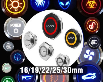 Toggle Switch Label Tags Any HOLE Size Any TEXT - Etsy