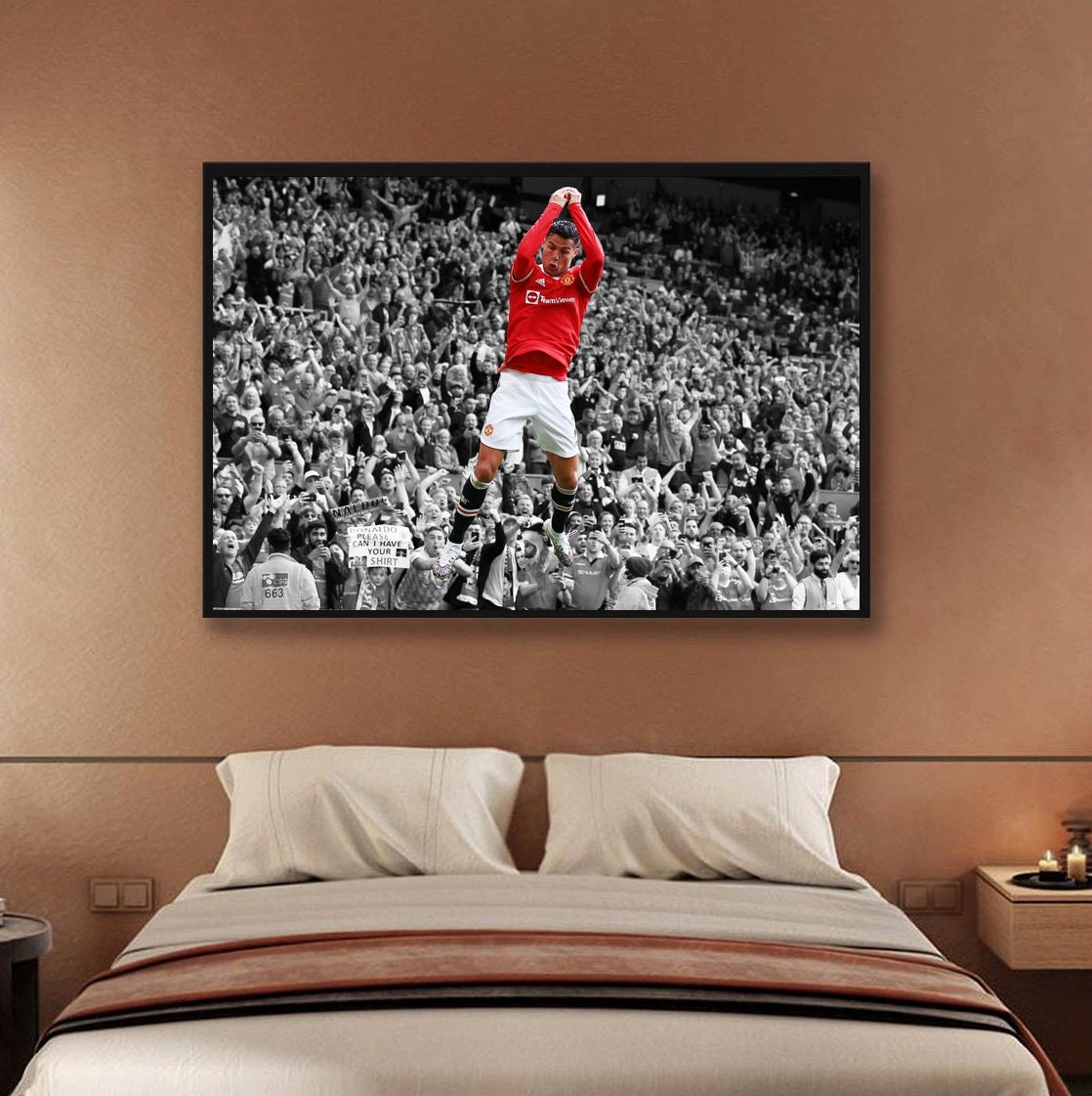 Cristiano Ronaldo Poster Iconic Action Cristiano Ronaldo - Etsy