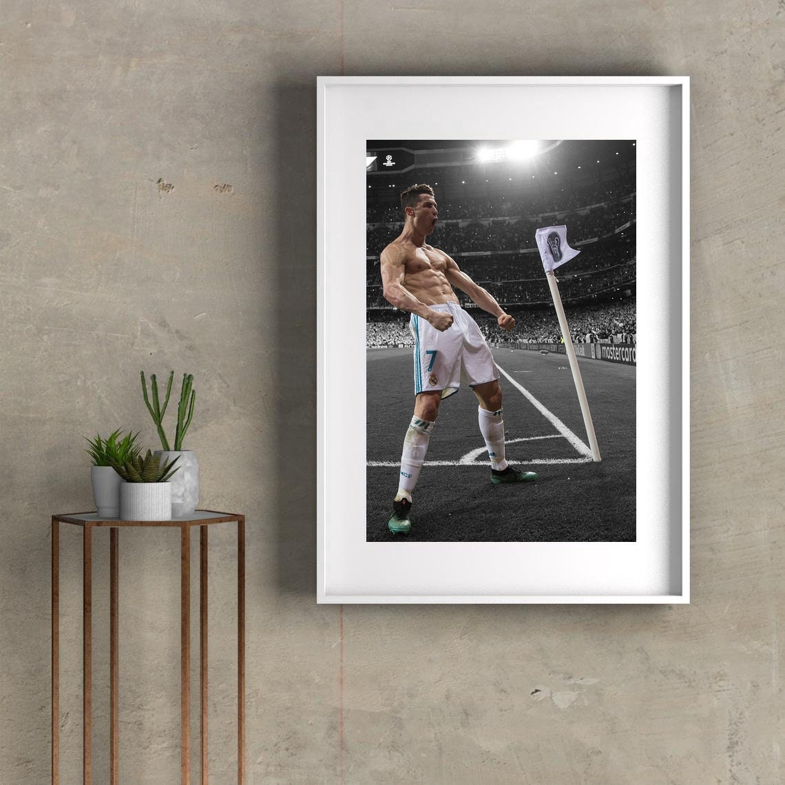 Cristiano Ronaldo Poster, Ronaldo Poster, Football Poster, Abdominal ...