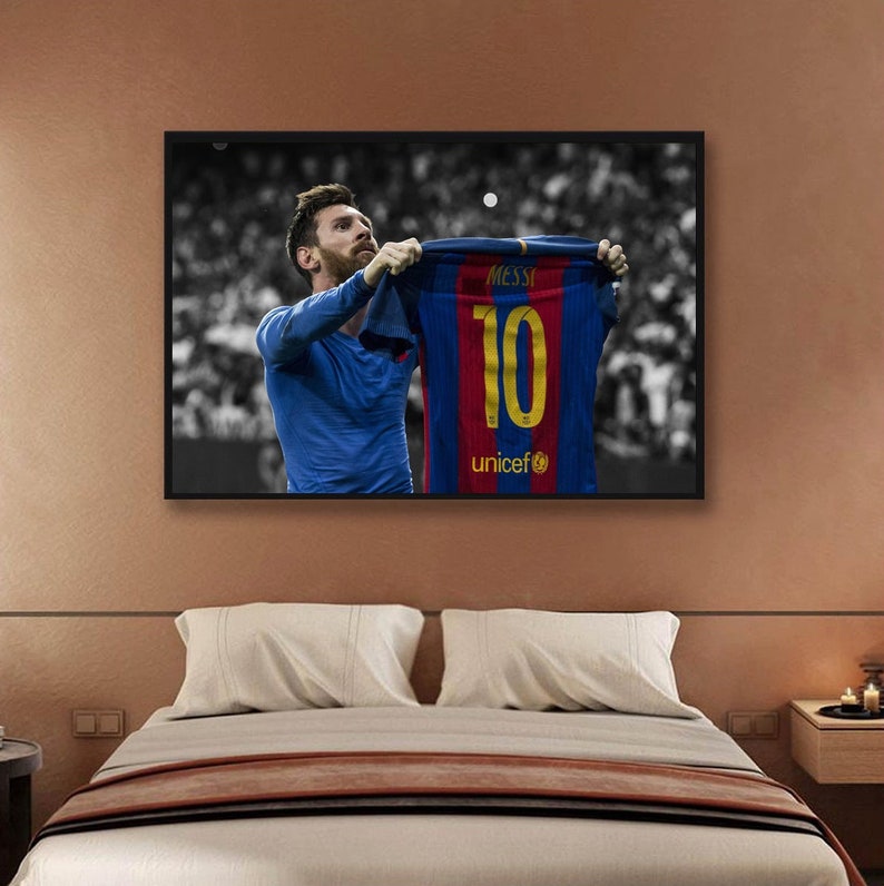 Lionel Messi Poster, Football Poster, Messi Best Goal Celebration ...