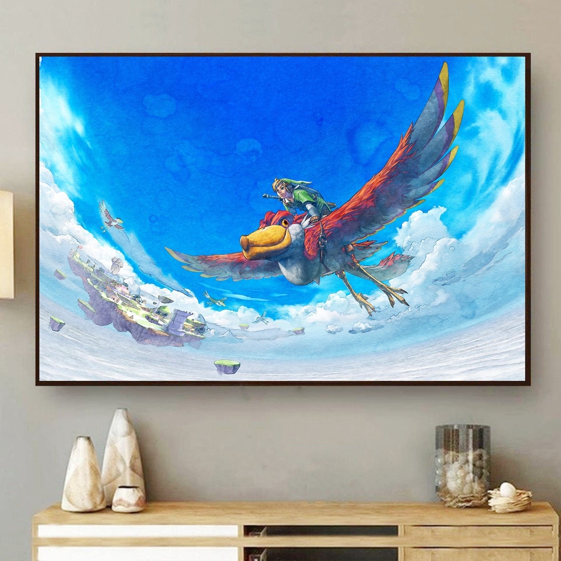 Legend of Zelda Skyward Sword Poster Wall Decoration Home Decoration ...