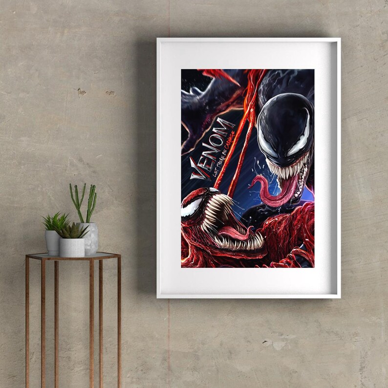 Venom Poster Venom: Let There Be Carnage Poster Movie - Etsy