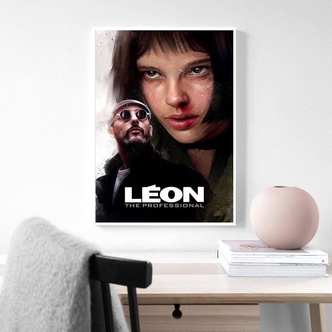 Léon Poster, the Professional Poster, Movie Poster, Film Poster, Room ...