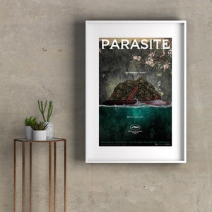 Parasite Poster, Movie Poster, Film Poster, Room Decoration Home ...