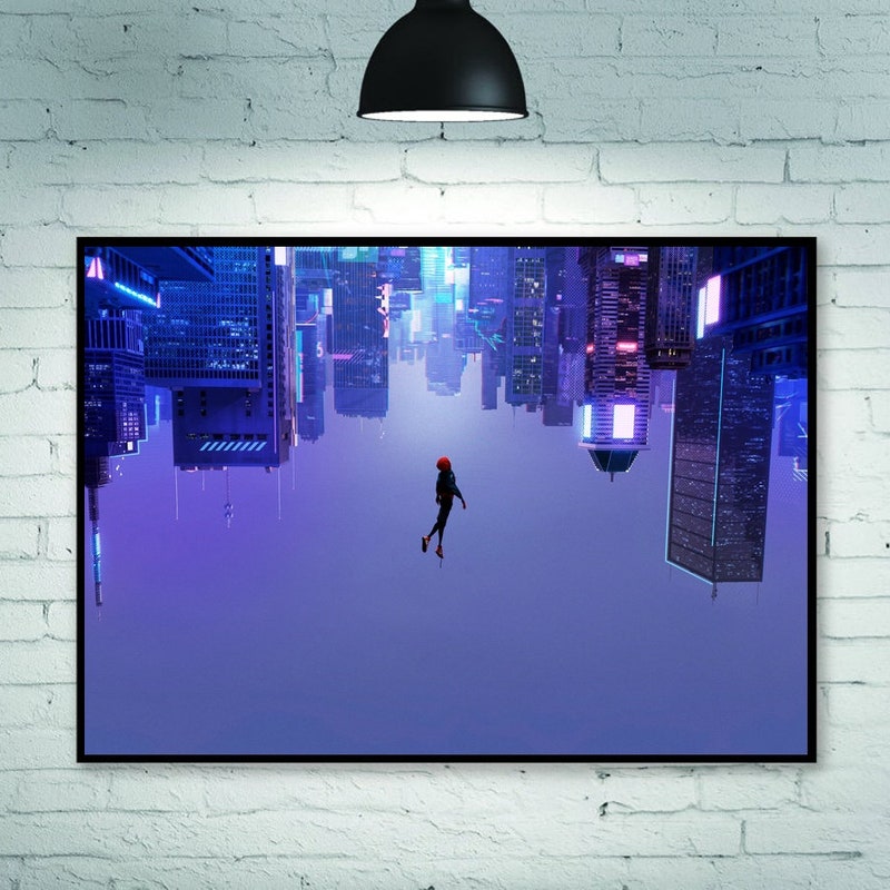 Into the Spiderverse Poster - Etsy