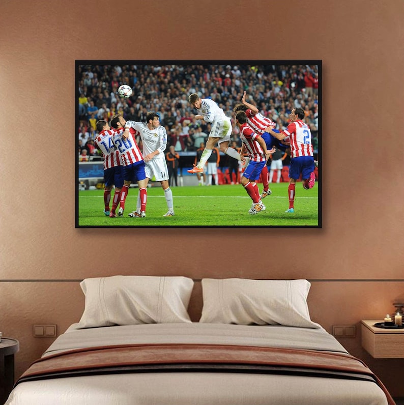 Sergio Ramos Poster Real Madrid Poster 2014 Champions League - Etsy