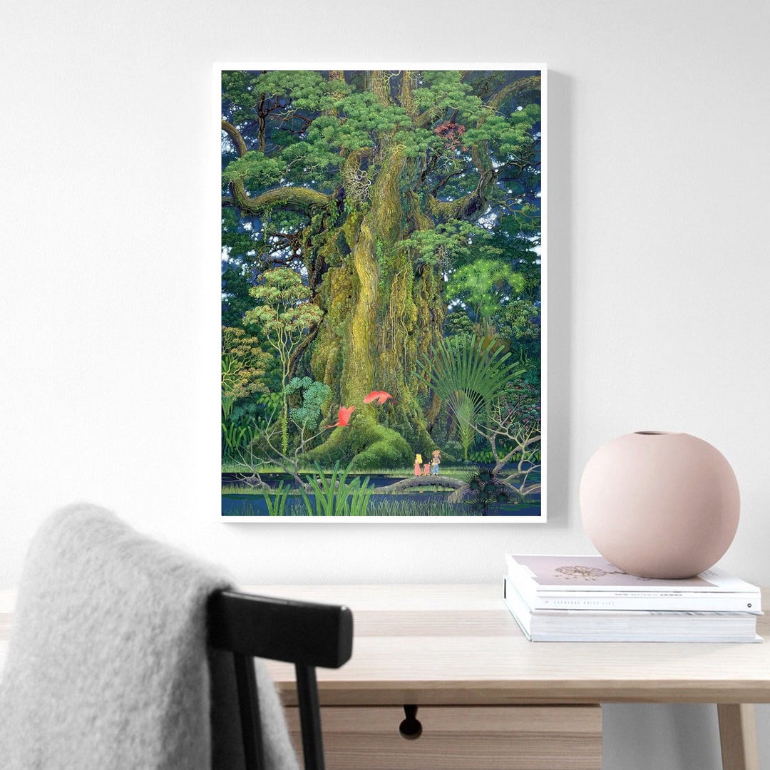 Mana Tree From Secret of Mana - Art Poster Travel Poster, Room ...