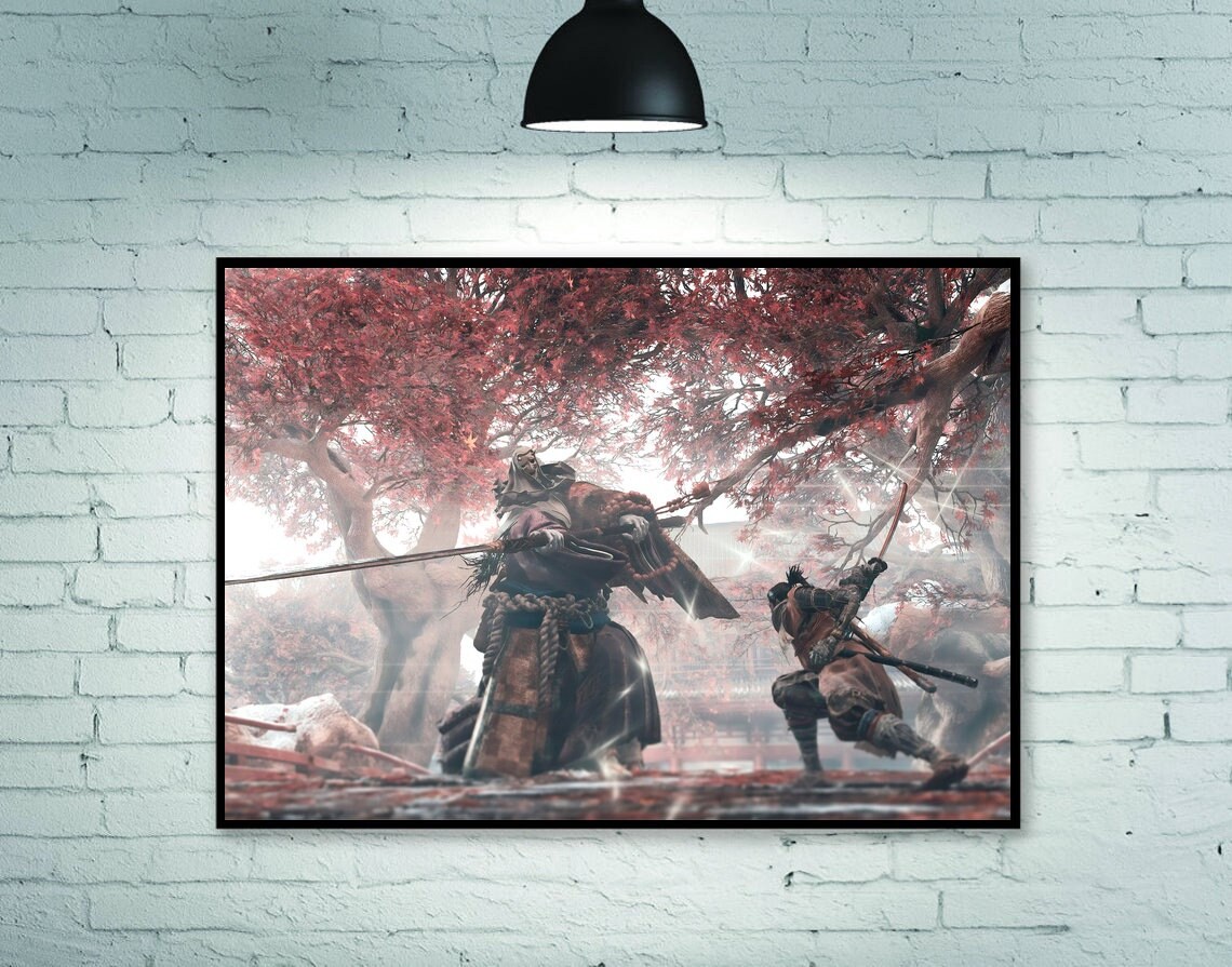 Sekiro Shadows Die Twice Poster Cover Game Poster, Room Decoration Home ...