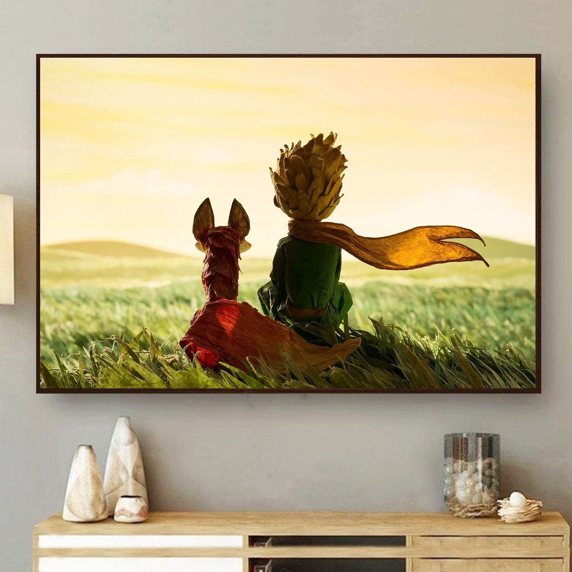 The Little Prince Cartoon Poster Wall Decoration Home Decoration Art ...