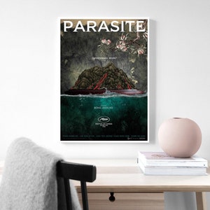 Parasite Poster, Movie Poster, Film Poster, Room Decoration Home ...