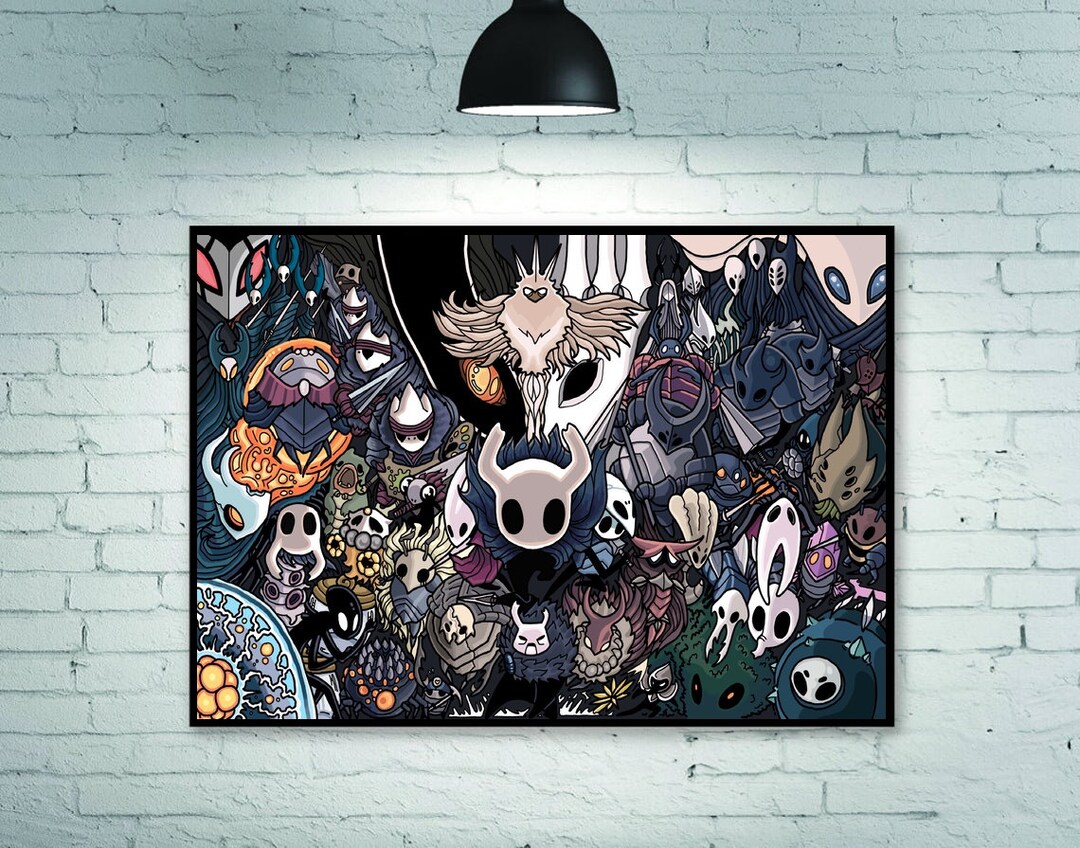 Hollow Knight Poster, Video Game Poster, Game Poster, Room Decoration ...