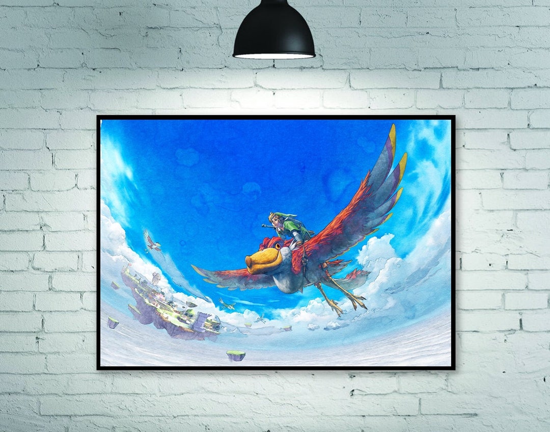 Legend of Zelda Skyward Sword Poster Wall Decoration Home Decoration ...
