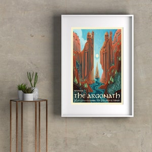 Lord of the Rings Argonath Poster Wall Decoration Home Decoration Art ...