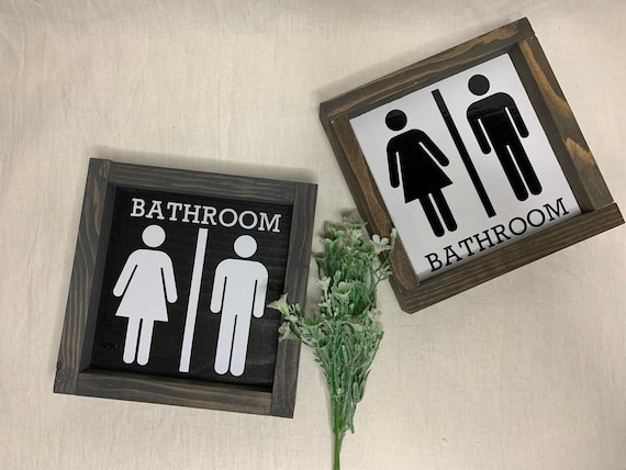 Farmhouse Bathroom Frame Restroom Tiles | Etsy