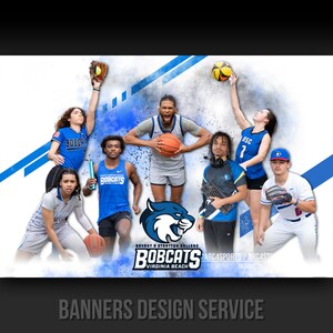 Banner Design Service - Any Sports or Activity Team or Group Banners ...