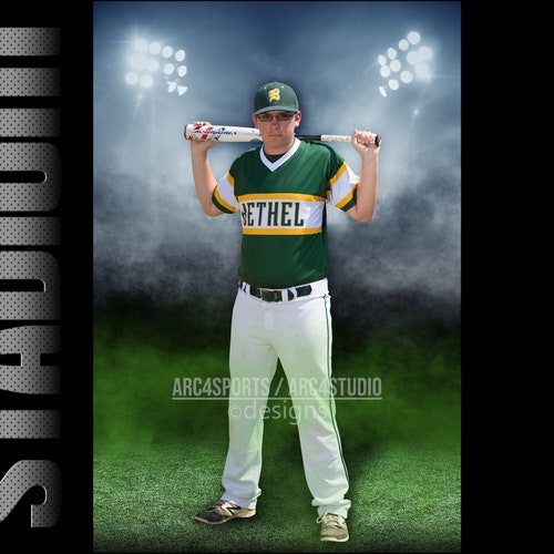 Baseball Stadium Team Digital Background Digital Backdrop - Etsy