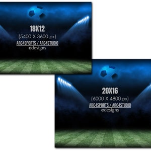 Soccer STADIUM Horizontal Digital Backgrounds - Etsy