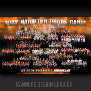 Banner Design Service - Any Sports or Activity Team or Group Banners ...