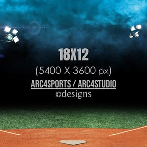 Baseball STADIUM Horizontal Digital Backgrounds - Etsy