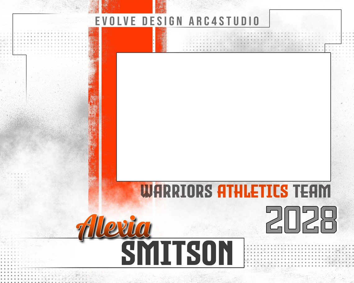 Multi-sport Memory Mate Template 8x10 | Customizable PSD for Sports ...