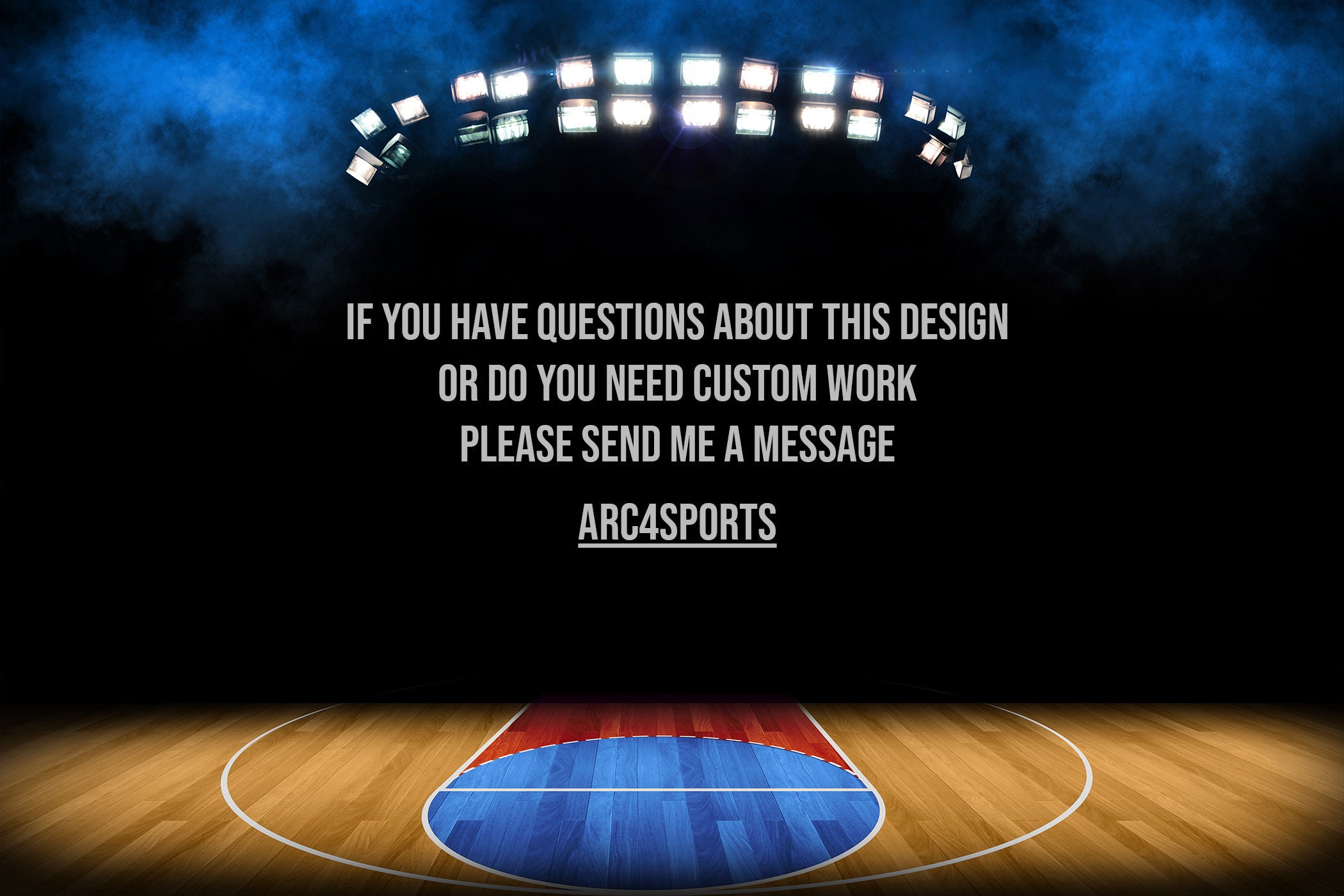 Basketball ARENA Horizontal Digital Backgrounds - Etsy