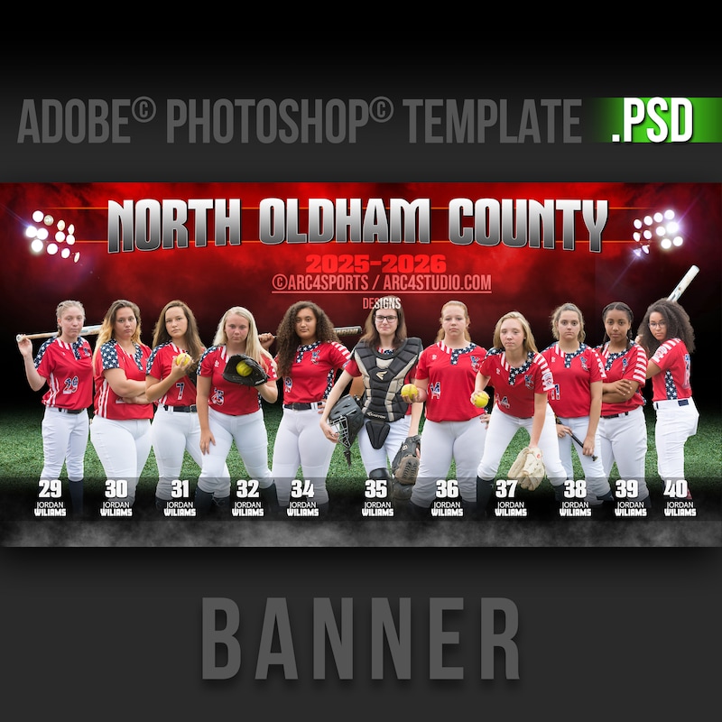 Softball Banner - Etsy
