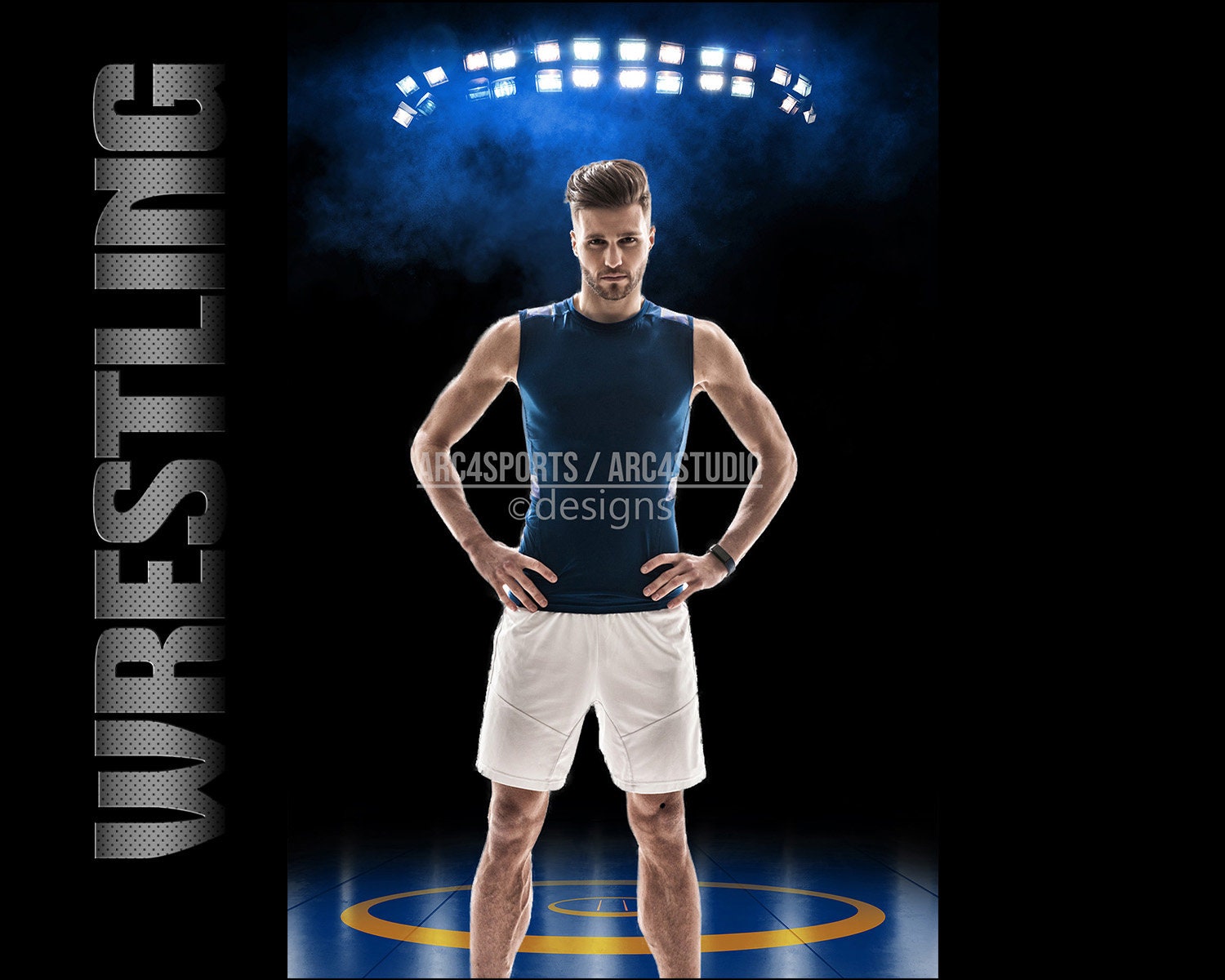 Wrestling Digital Backgrounds - Etsy