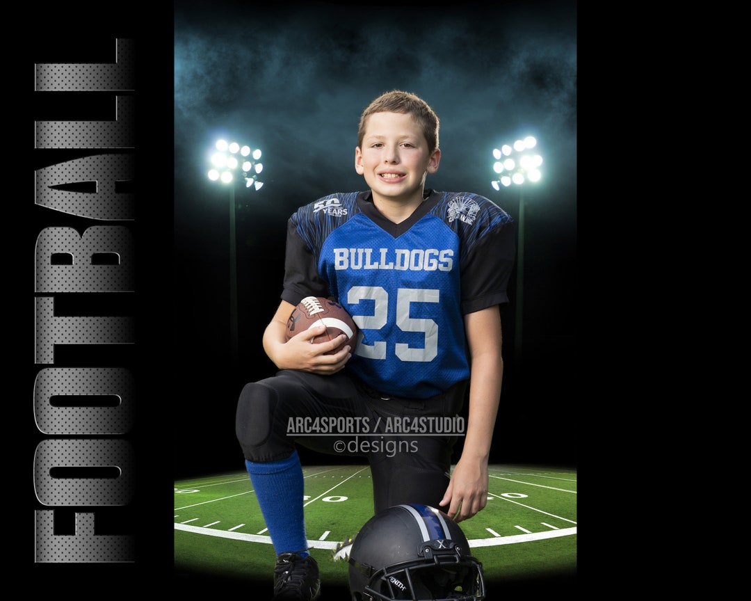 Football PLAYER Digital Background - Etsy