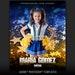 Customizable Cheerleading Poster Template Easy-to-use Photoshop PSD ...
