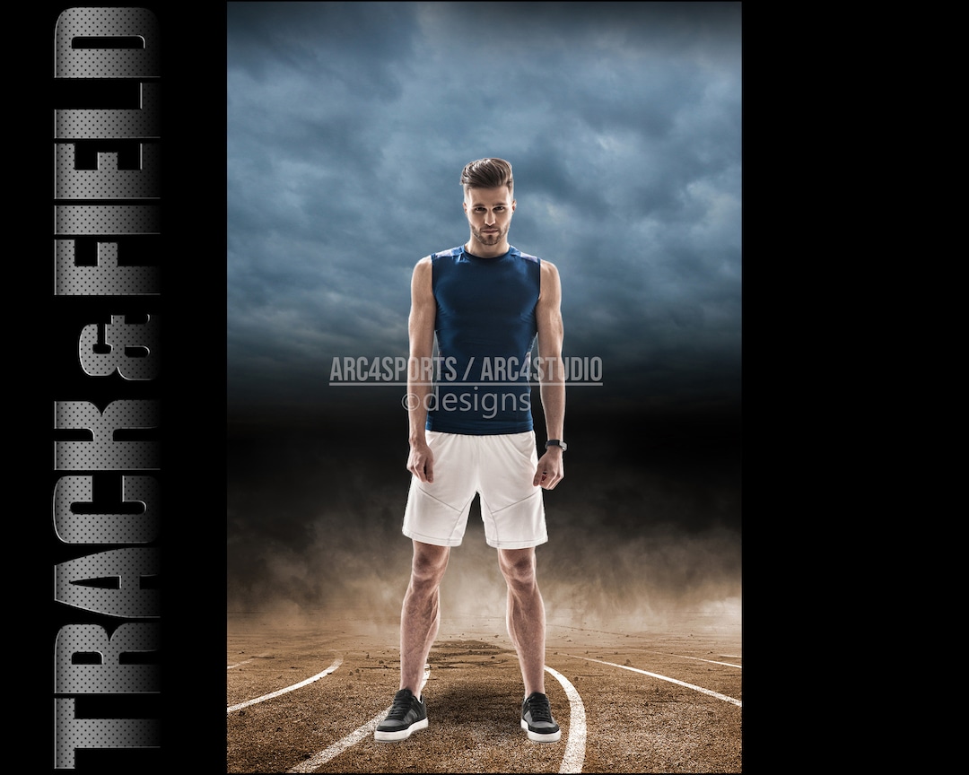 Track and Field Digital Background - Etsy