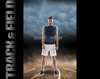 Track and Field Horizontal Digital Backgrounds | Etsy