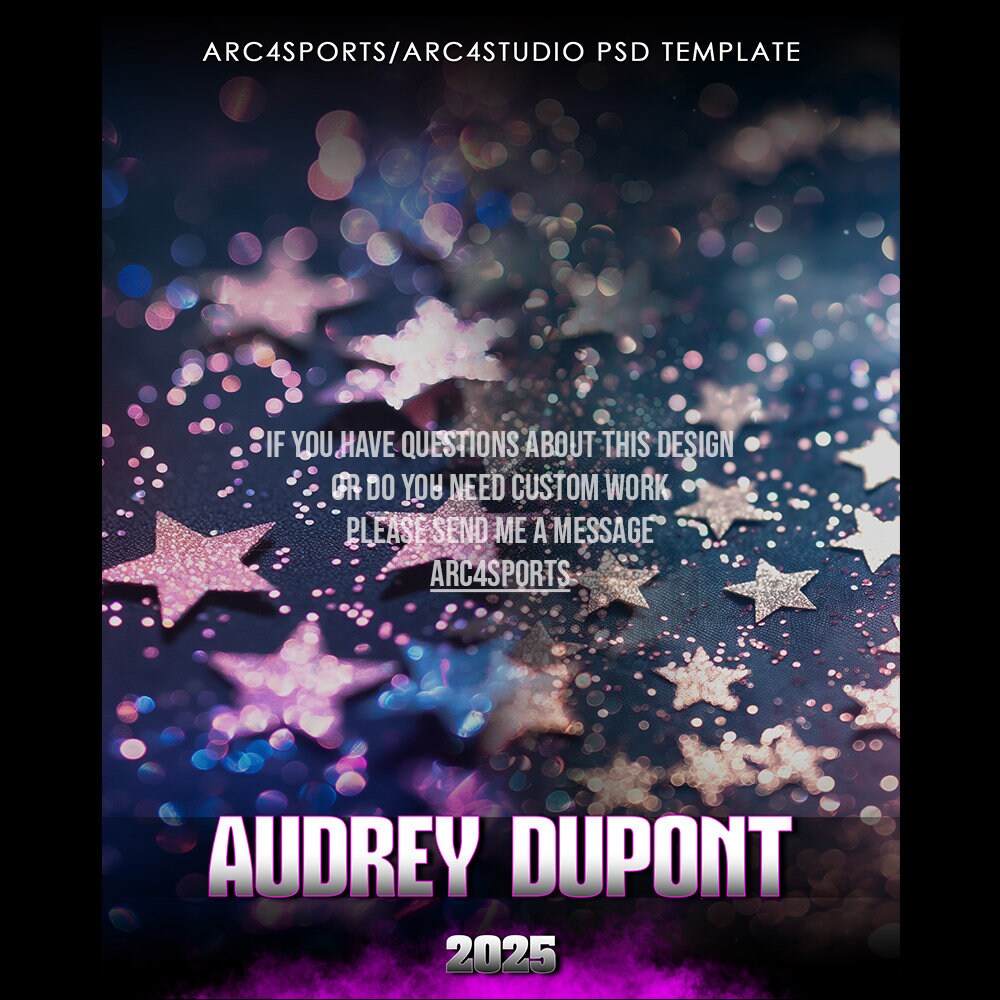 Customizable Cheerleading Poster Template | Easy-to-use Photoshop PSD ...