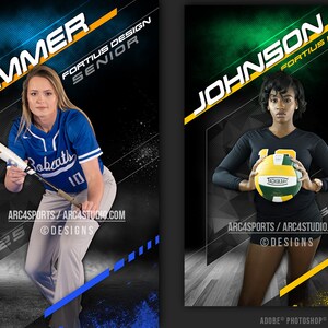 FORTIUS Vertical Banner Template Designed for Multi-sports, Seniors ...