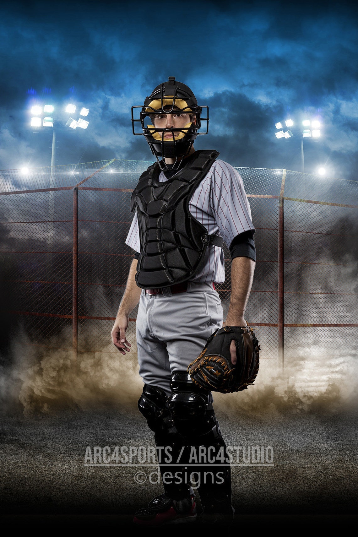 Baseball SELECT Digital Background - Etsy