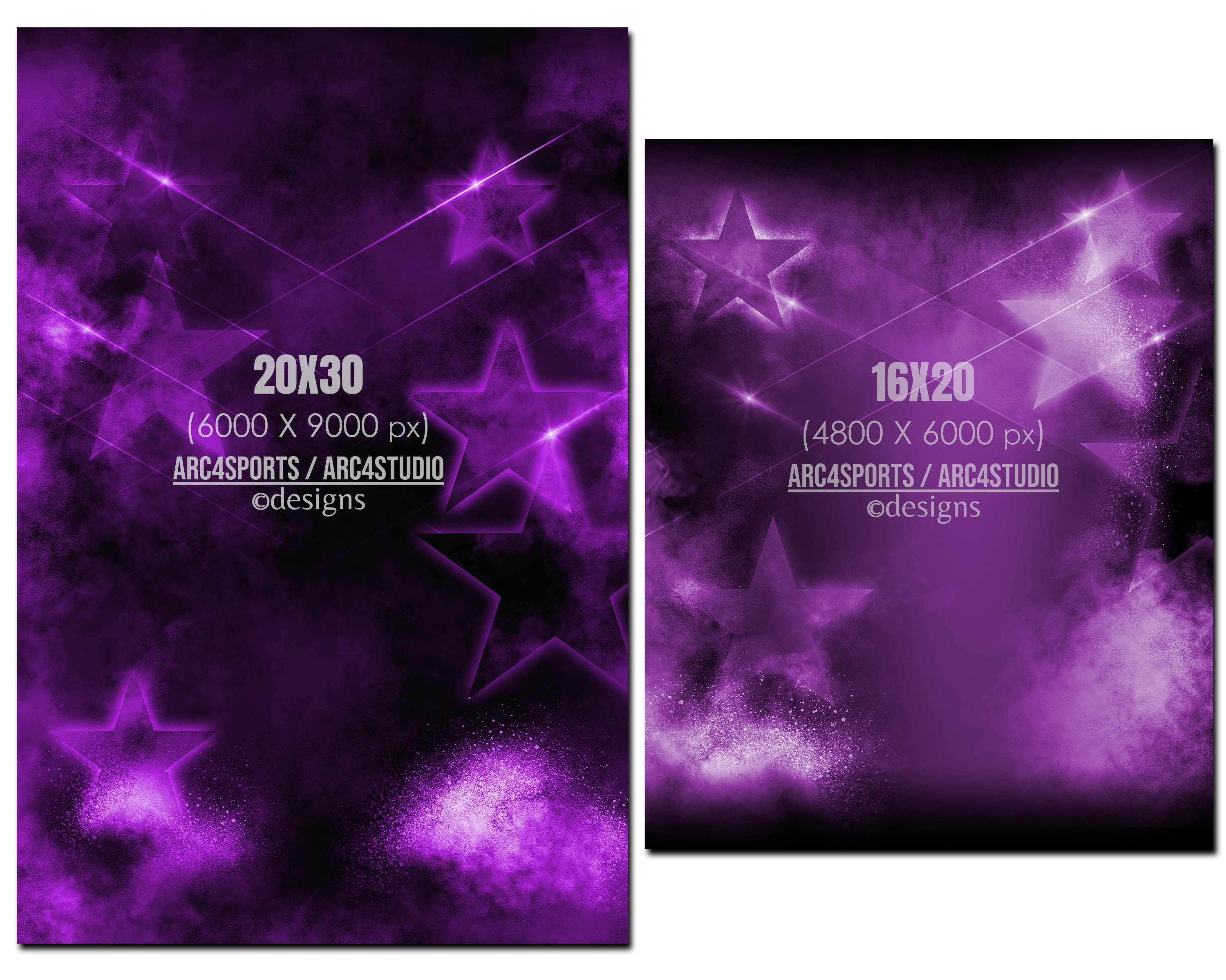 Cheer STARS Digital Background - Etsy