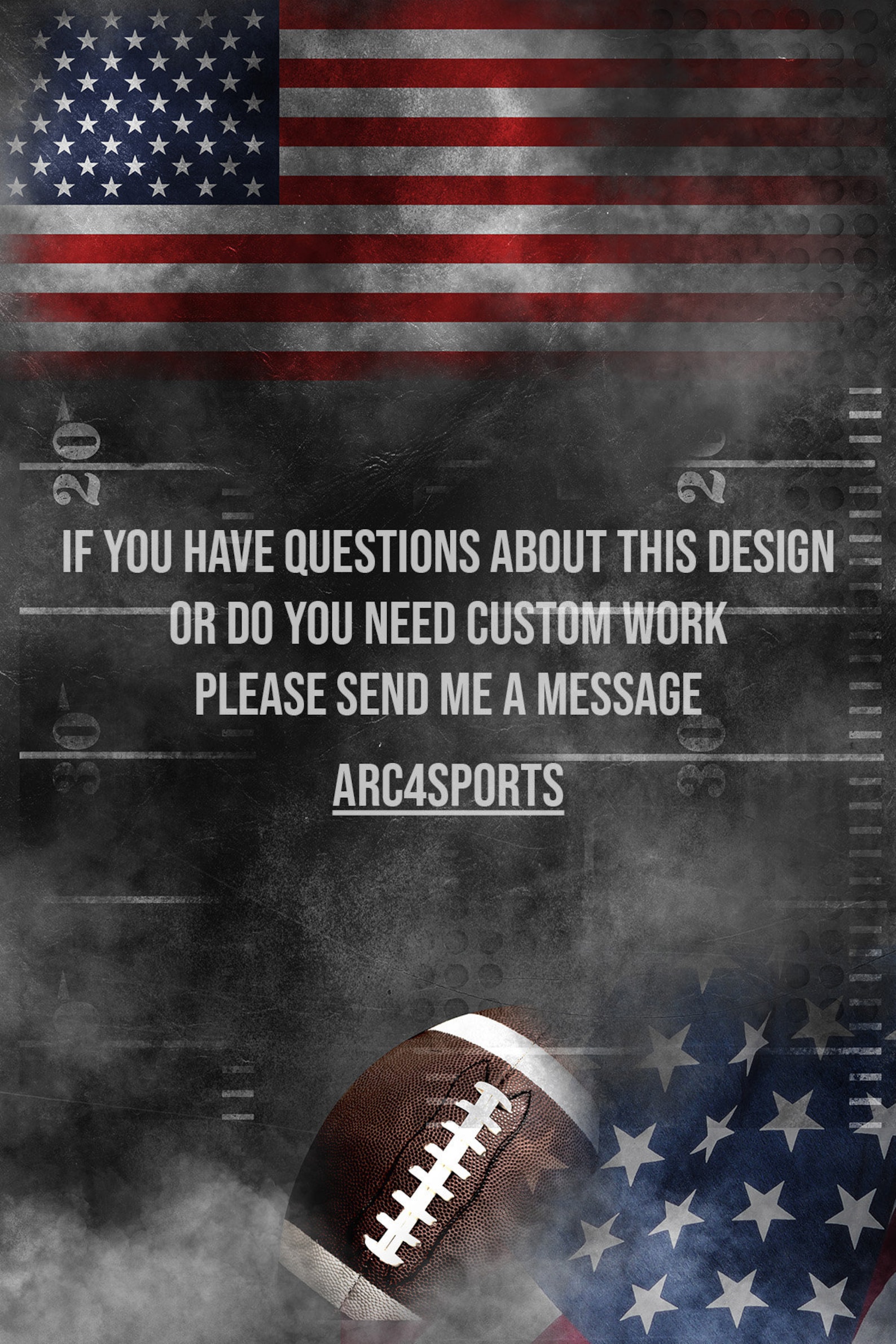 Football ALL STARS Digital Background | Etsy