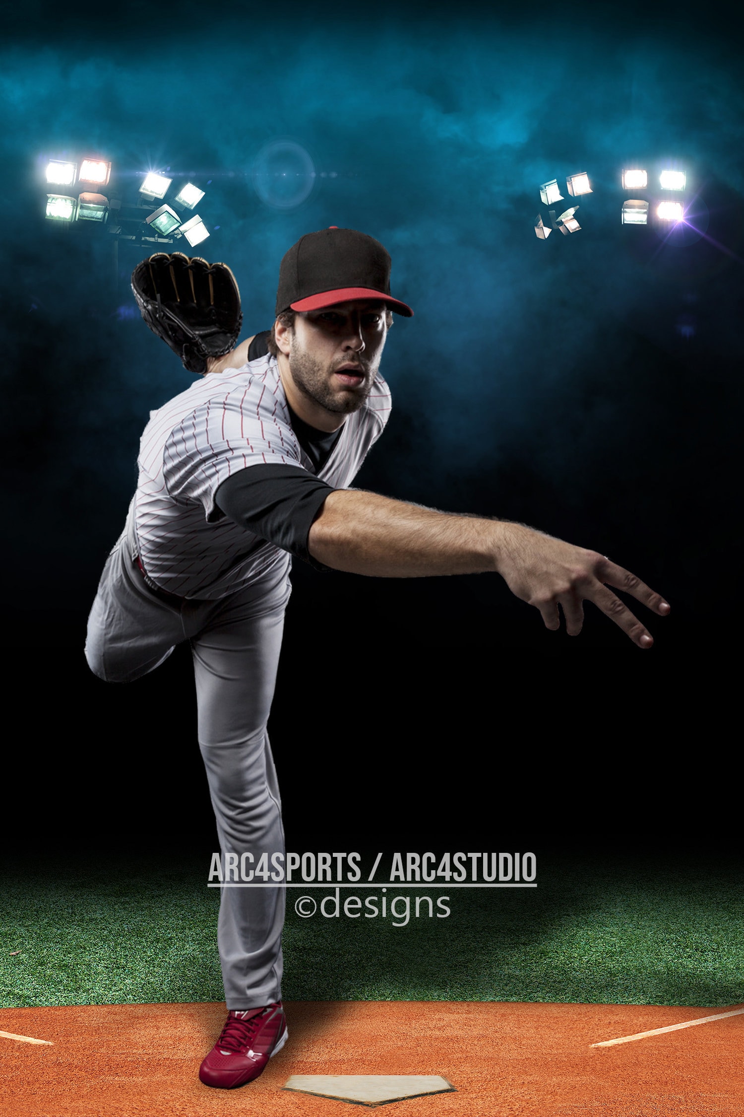 Baseball FIELD Digital Background - Etsy