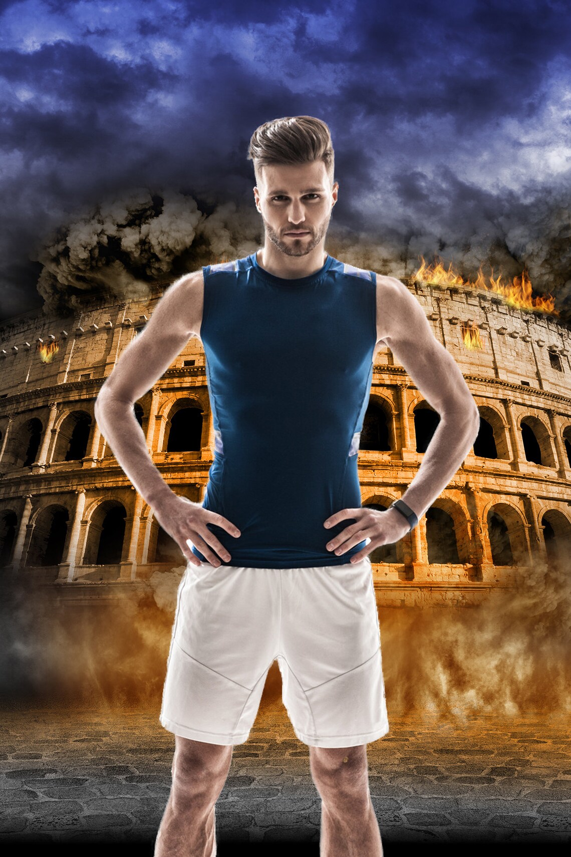 Gladiators Coliseum Digital Background - Etsy
