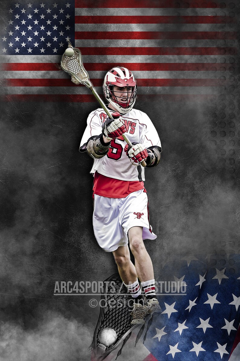 Lacrosse ALL STARS digital background | Etsy