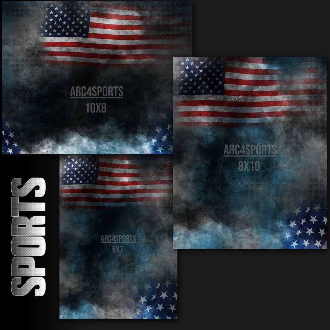 All Stars Set of Digital Backgrounds - AMERICAN VINTAGE FLAG - Etsy