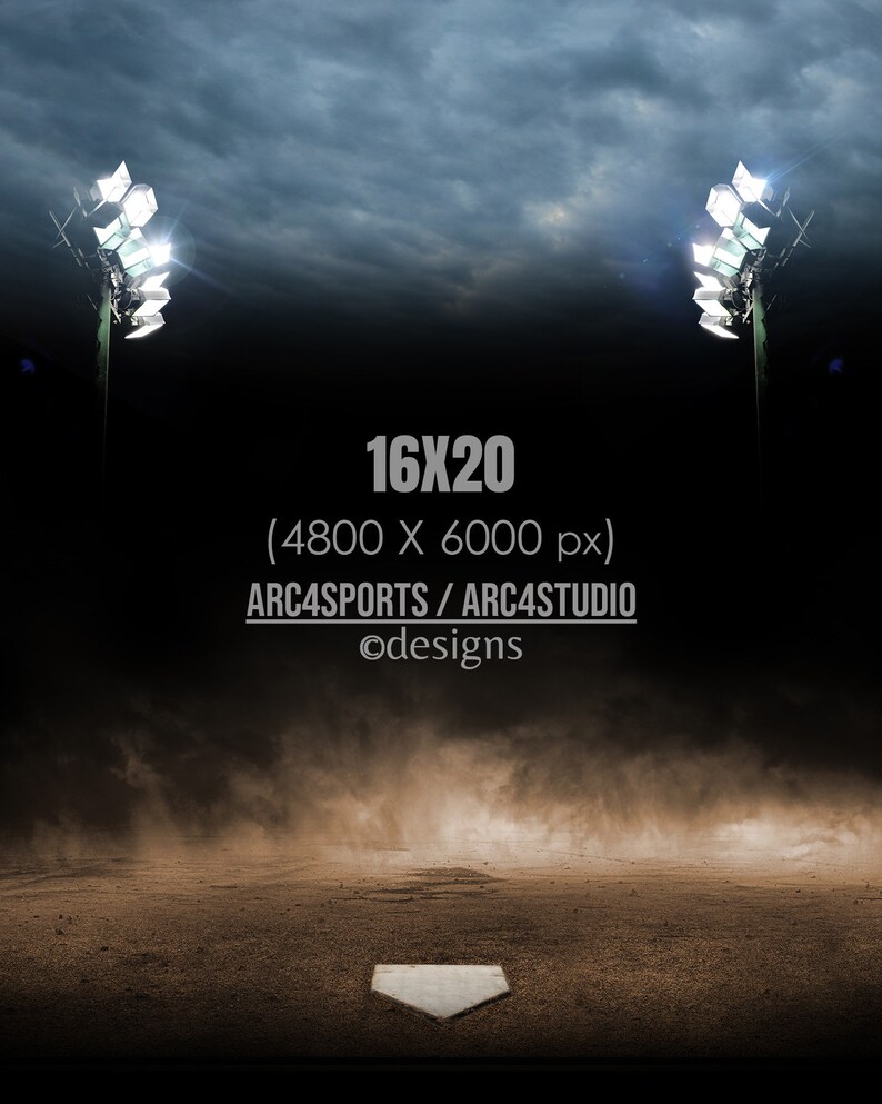 Baseball DIRT STADIUM Digital Background - Etsy