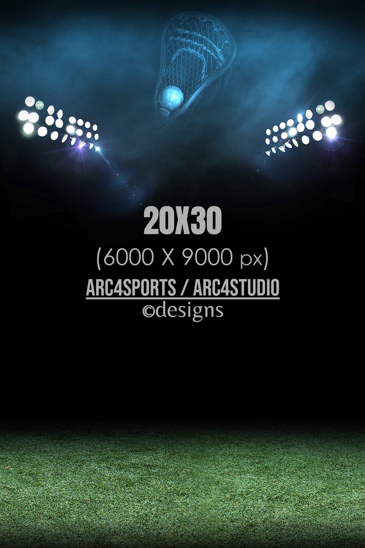 Lacrosse STADIUM Digital Background - Etsy