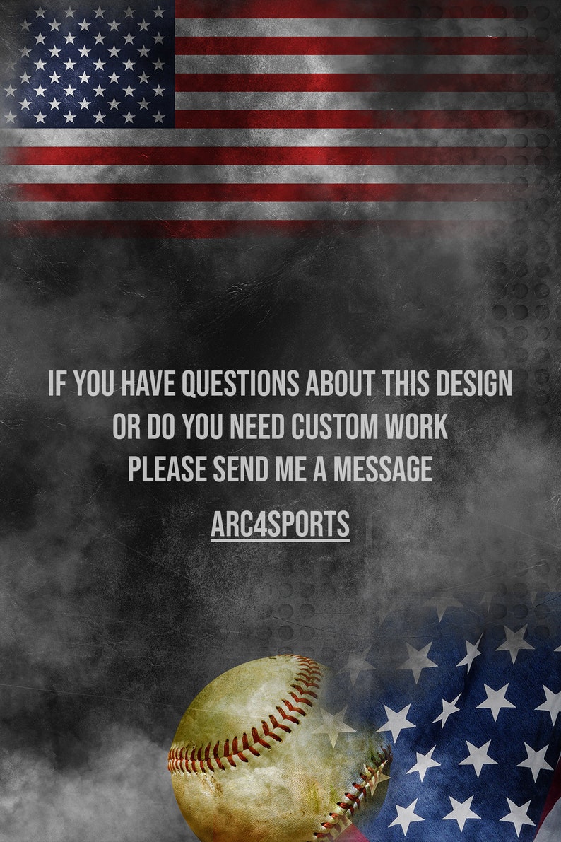 Softball ALL STARS Digital Background - Etsy