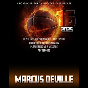 Custom Basketball Poster Templates | Editable Photoshop & Canva Design ...