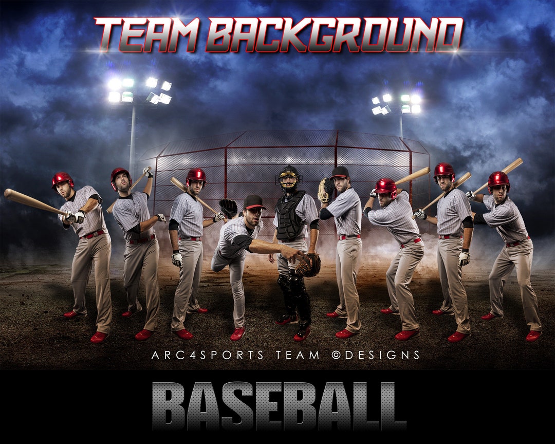 Baseball SELECT Horizontal Digital Backgrounds - Etsy