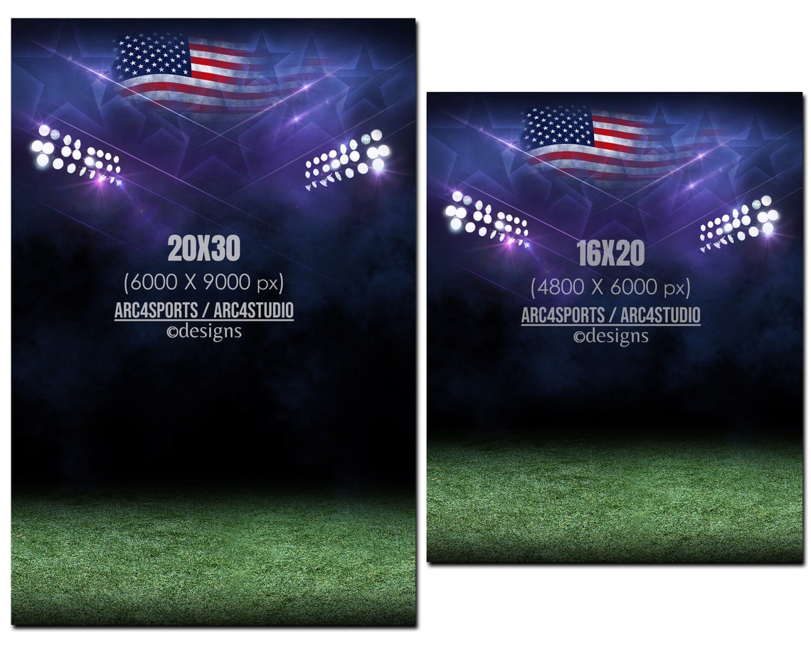 Cheer PATRIOTIC Digital Background | Etsy