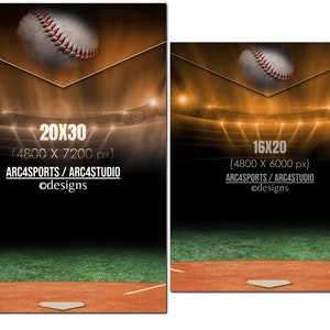 Baseball EPIC Digital Backgrounds - Etsy