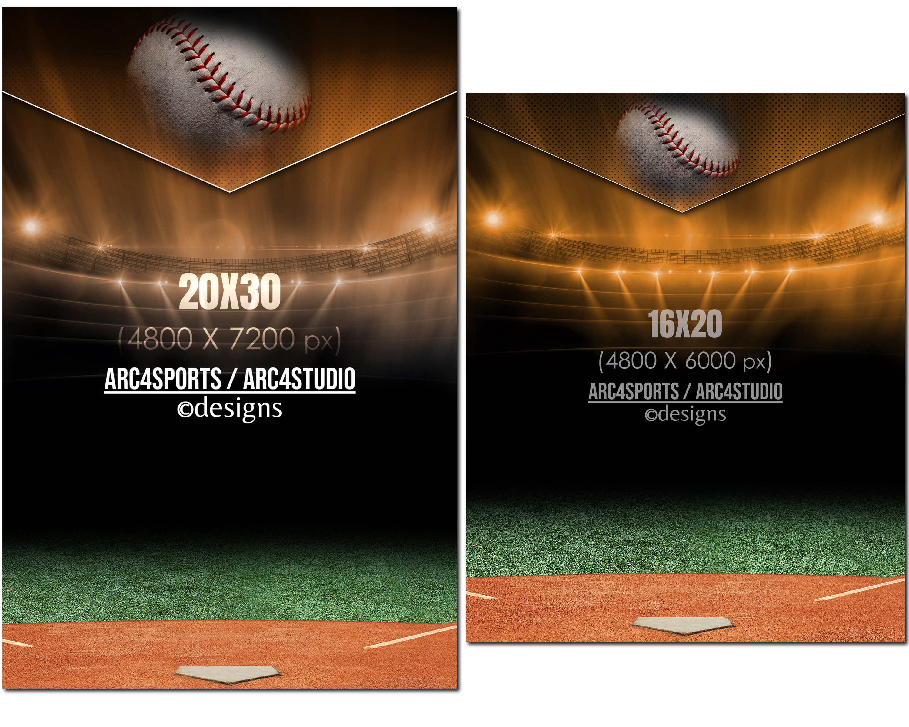 Baseball EPIC Digital Backgrounds - Etsy